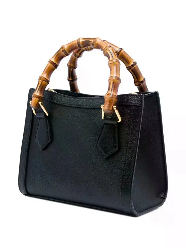 Gucci 2016-2026 Small Calfskin Bamboo Diana Satchel
