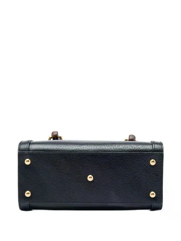 Gucci 2016-2026 Small Calfskin Bamboo Diana Satchel