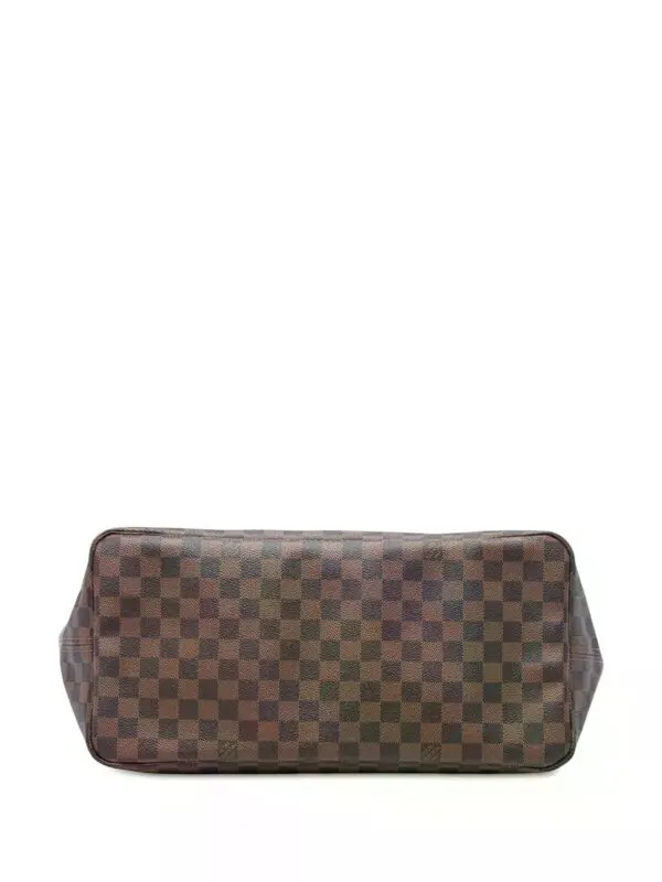 LOUIS VUITTON 2017 Damier Ebene Neverfull Gm Tote Bag