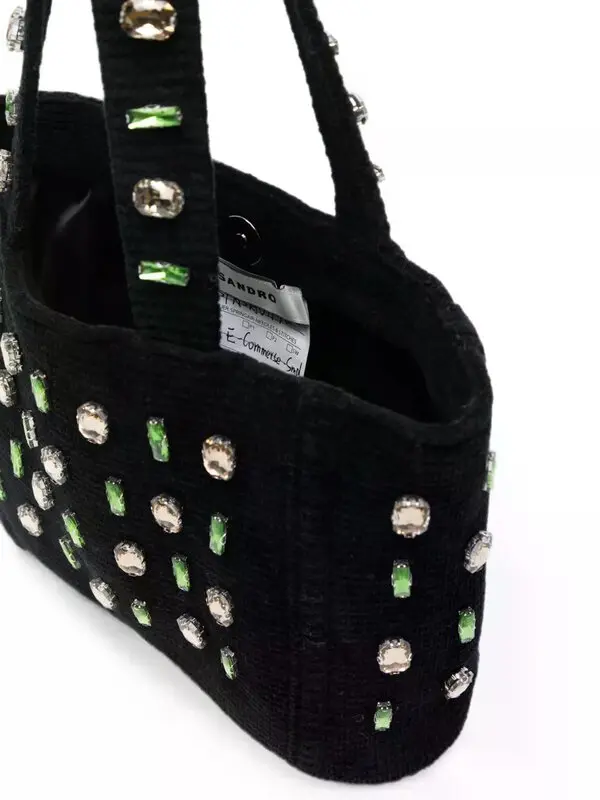 Sandro Crystal-embellished Tote Bag