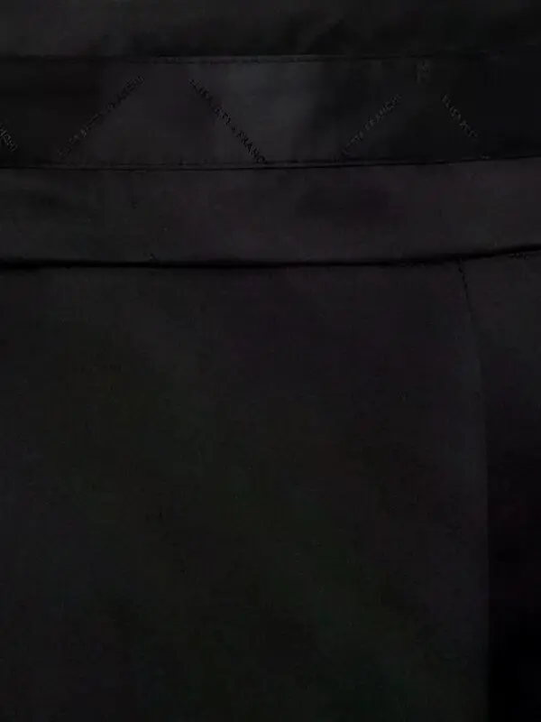 Elisabetta Franchi Satin Overlay Maxi Skirt