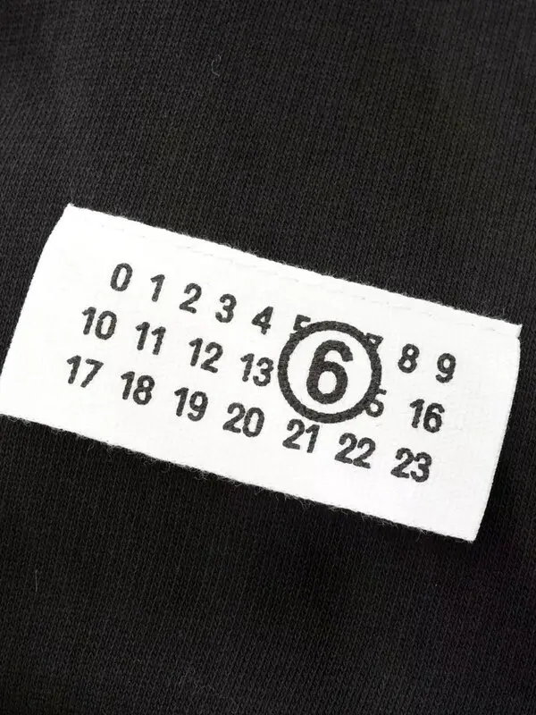 MAISON MARGIELA 2020's Numbering Logo Hoodie