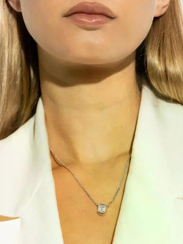 Kate Spade New York Zirconia-pendant Necklace - Silver