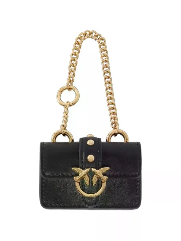 Pinko Nano Love Bag One In Leather