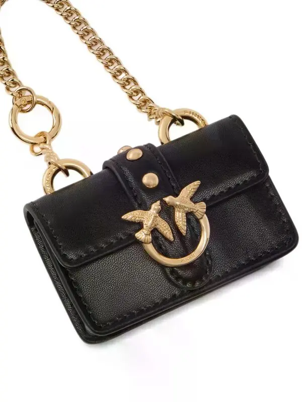 Pinko Nano Love Bag One In Leather