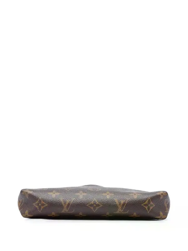 LOUIS VUITTON 2016 Monogram Pallas Clutch Satchel - Brown