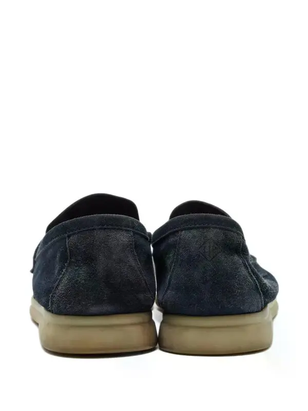 Loro Piana Summer Walk Suede Loafers