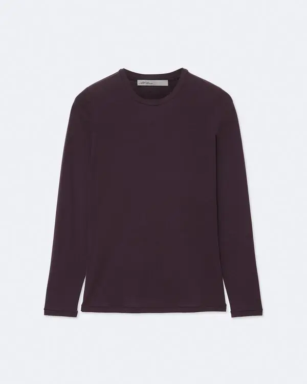 ALLSAINTS Kira Wool-blend Long-sleeve T-shirt - Red