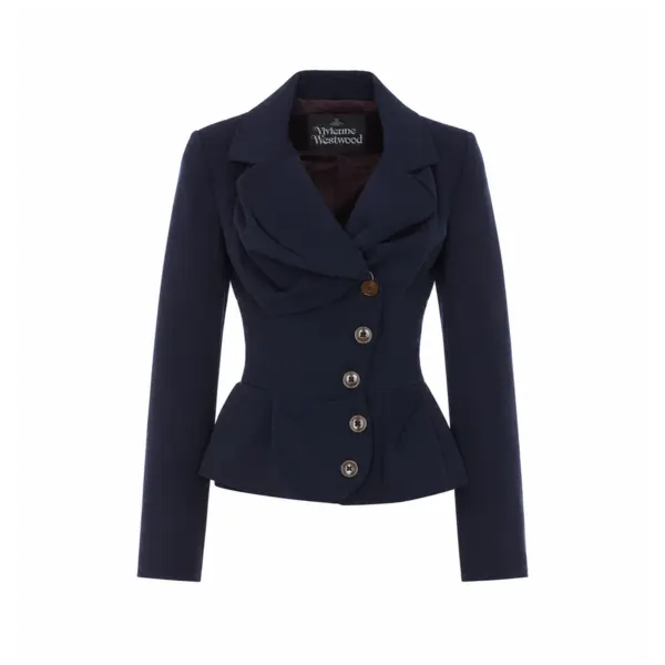 VIVIENNE WESTWOOD Drunken Tailored Jacket - Blue