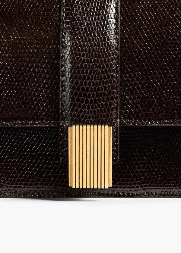 Khaite Blake Long Clutch In Lizard