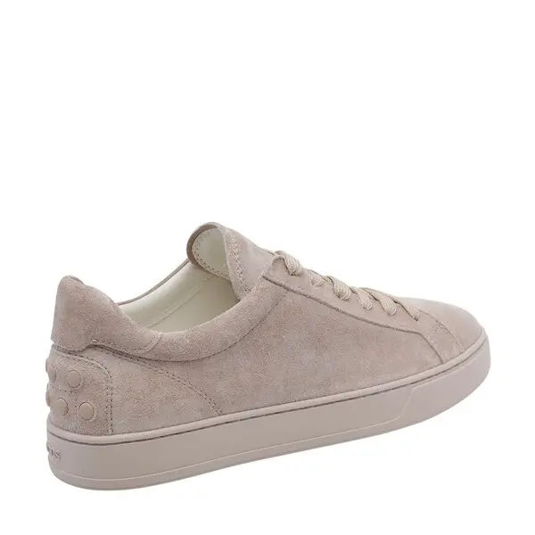 TOD'S Suede Sneakers - Cream