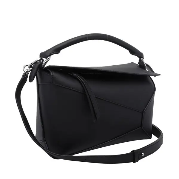 Loewe Small Puzzle Edge Handbag - Black