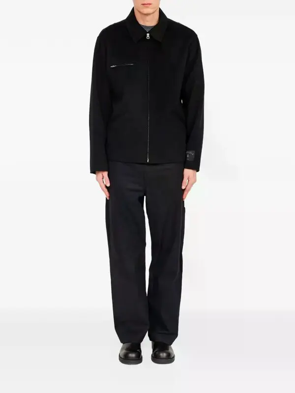 MAISON MARGIELA Double-faced Wool Zip Jacket