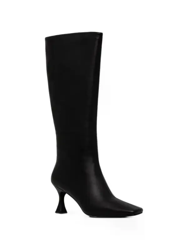 Jeffrey Campbell Check-mate Square-toe Boots