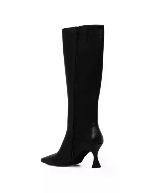 Jeffrey Campbell Check-mate Square-toe Boots