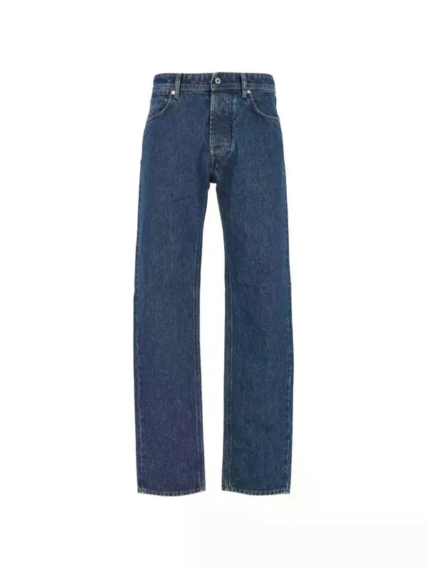 Stone Island J100005 Indigo Denim-medium Grainy Wash Jeans