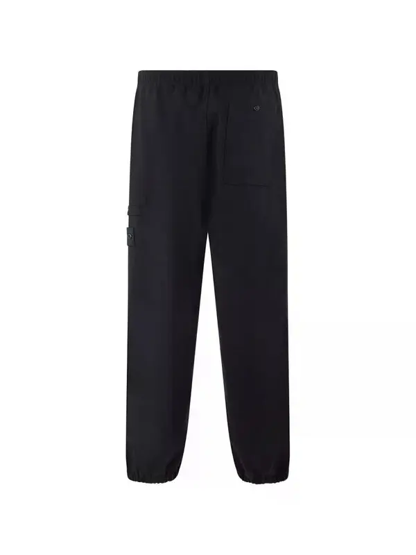 Stone Island 3100024 Wool Nylon Flannel S.i Ghost Sweatpants - Blue