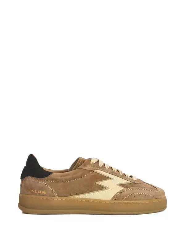 MOA CONCEPT Sneaker Club Lightning-bolt Suede Sneakers