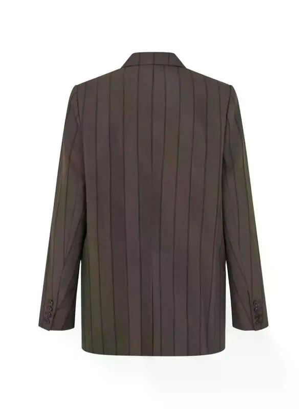 Samsøe Samsøe Sahelly Pinstripe Double-breasted Blazer