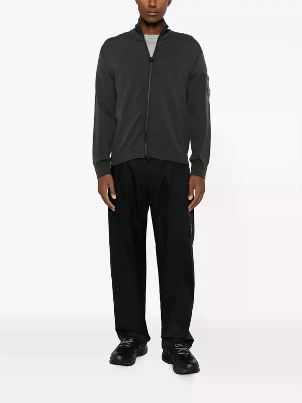 C.P. COMPANY Lens-detail Zip-up Cardigan