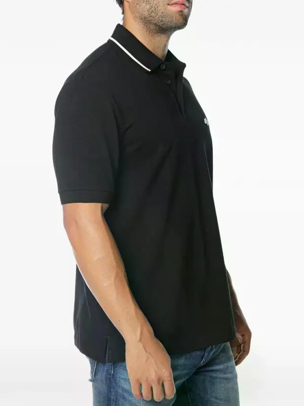 Armani Exchange Logo-embroidered Polo Shirt