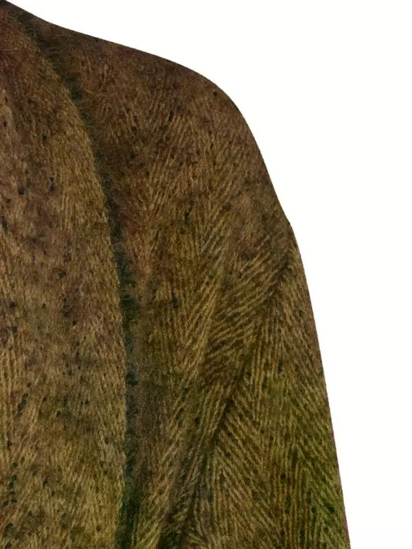 UMA WANG Belted Shawl-lapel Cardigan
