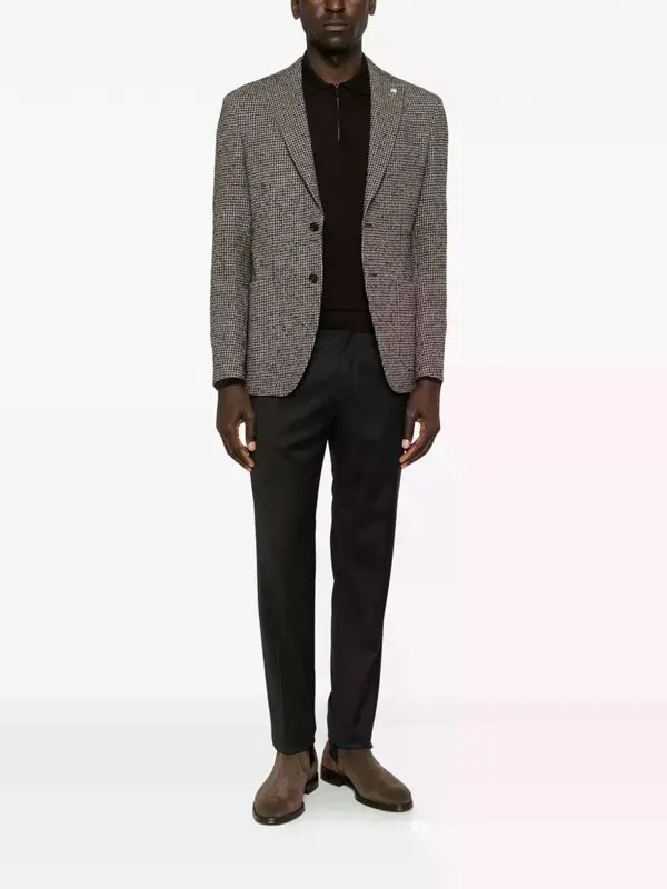 DRUMOHR Quarter-zip Polo-collar Sweater