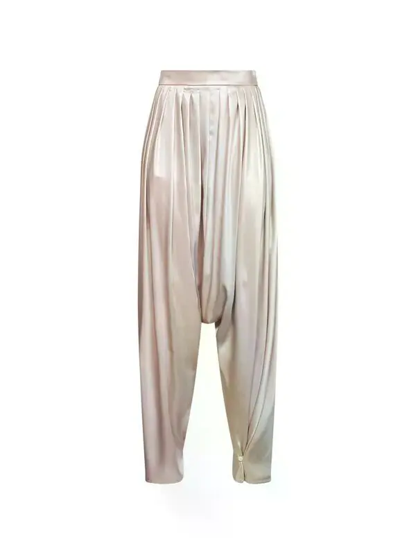 Giuseppe Di Morabito Pleated Draped-crotch Trousers