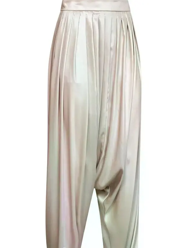 Giuseppe Di Morabito Pleated Draped-crotch Trousers