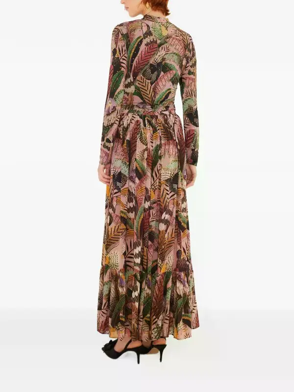 Farm Rio Artisanal Birds Maxi Skirt