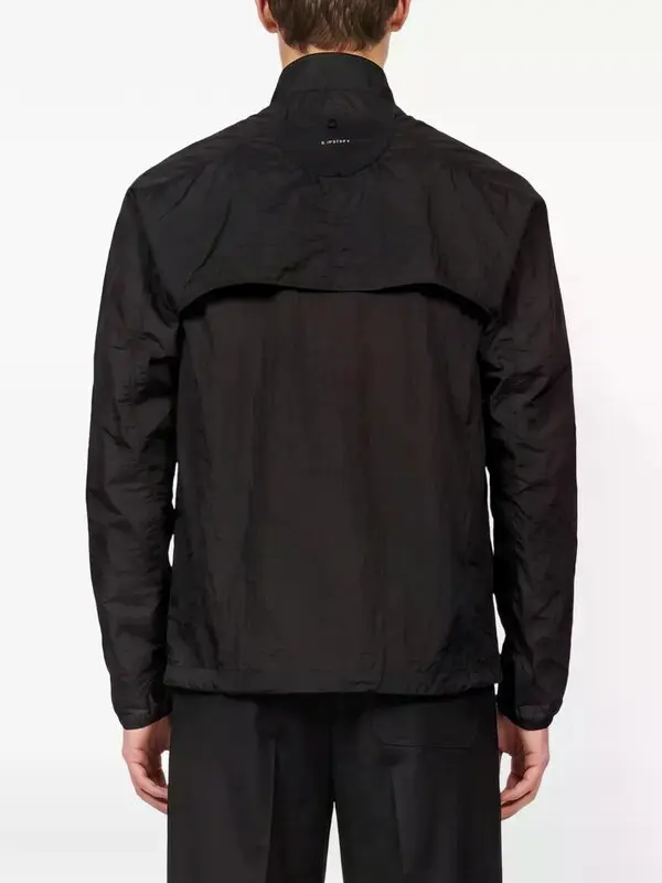 Satisfy Logo-print Zip-up Jacket