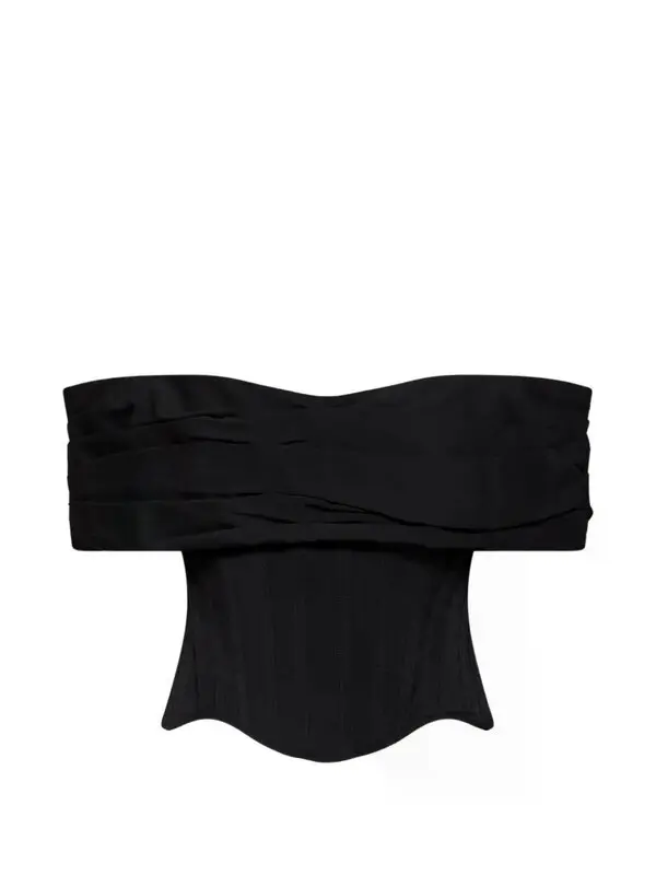 Giuseppe Di Morabito Off-the-shoulder Corset Top