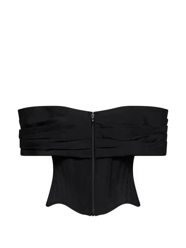 Giuseppe Di Morabito Off-the-shoulder Corset Top