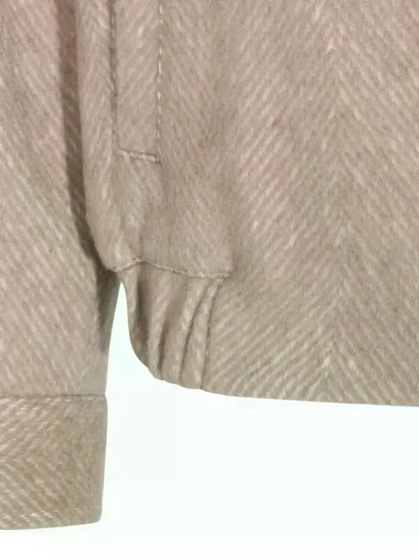 Altea Arden Herringbone-pattern Zip-up Jacket