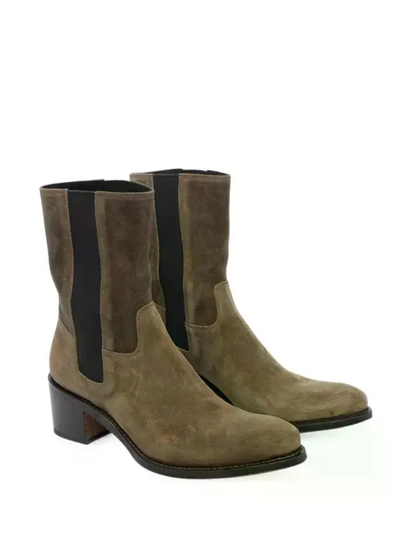 Premiata Chelsea Boots In Atom Fango