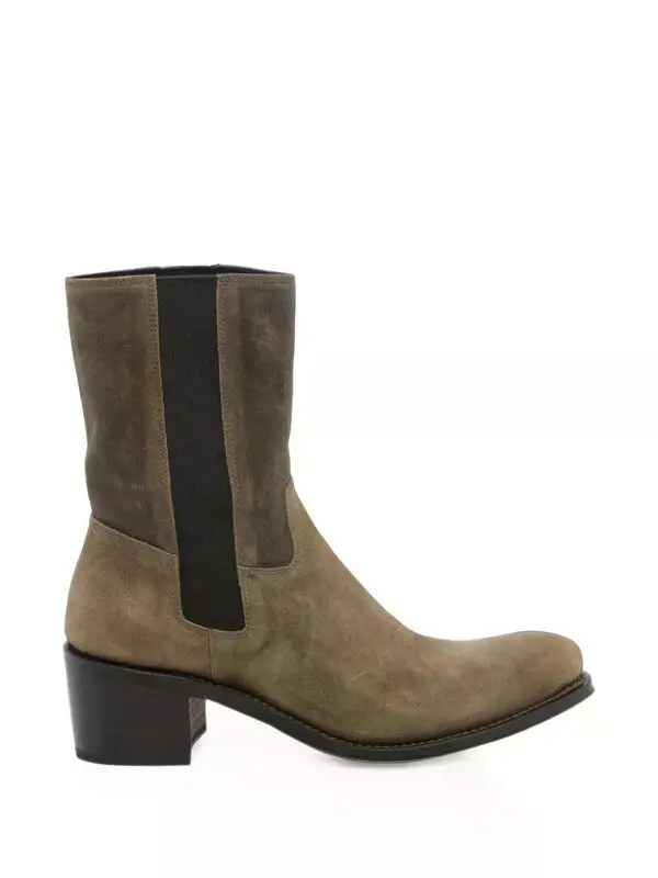 Premiata Chelsea Boots In Atom Fango - Brown