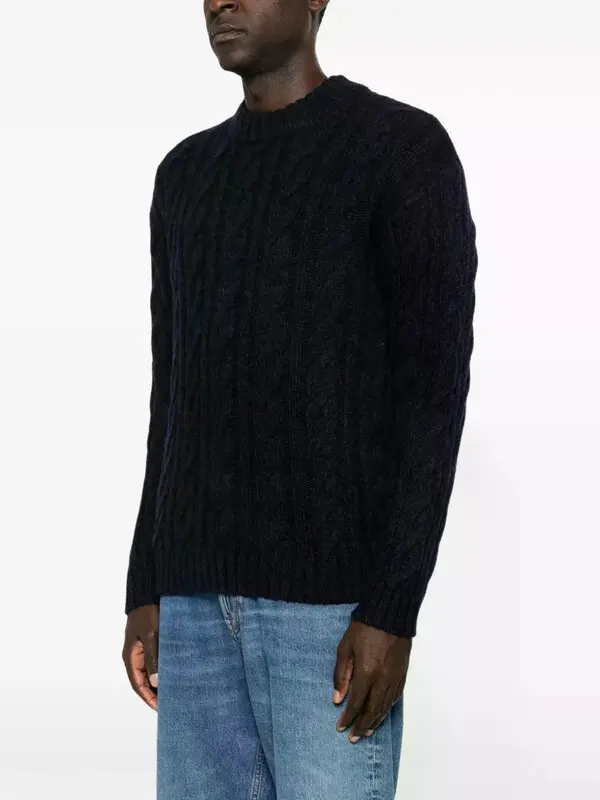 Eric Bompard Cable-knit Cashmere Sweater
