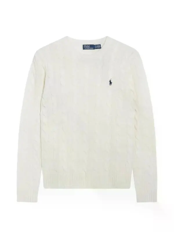 Polo Ralph Lauren Julianna Cable-knit Sweater - Neutrals