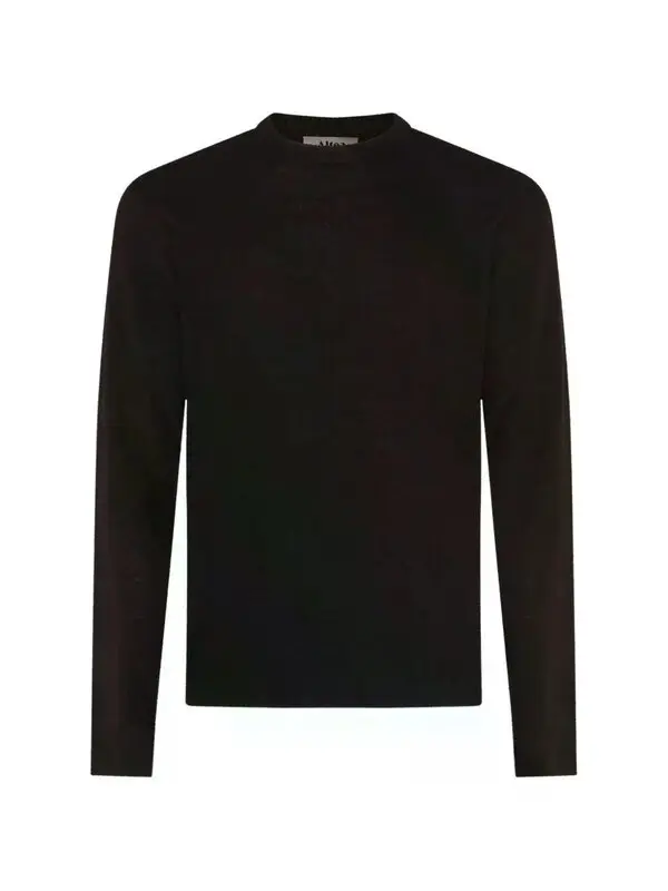 Altea Crew-neck Knitted Sweater - Brown