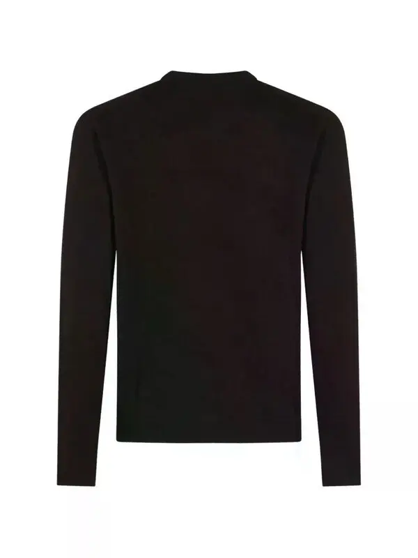 Altea Crew-neck Knitted Sweater - Brown