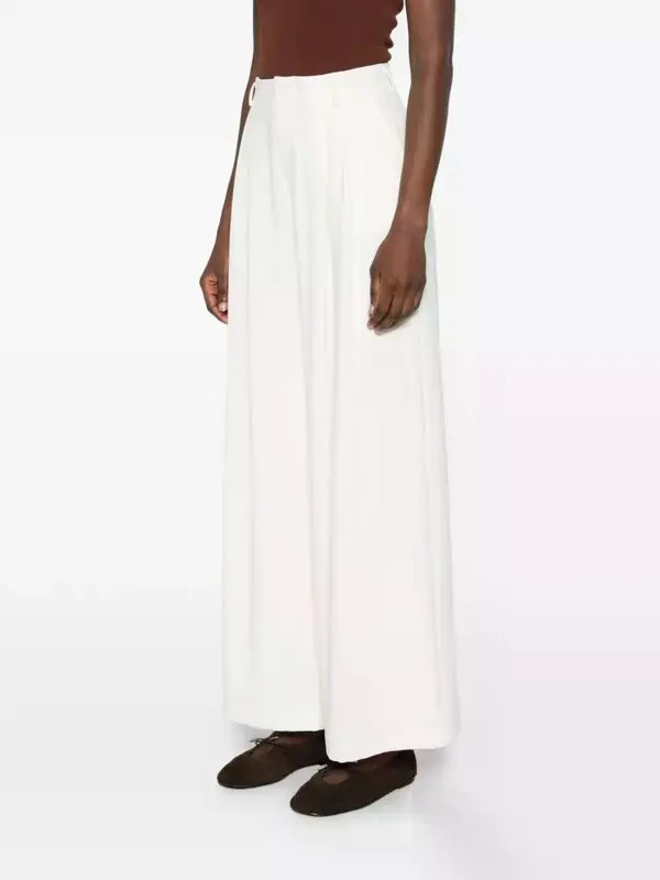 ELEH Pleated Wide-leg Trousers