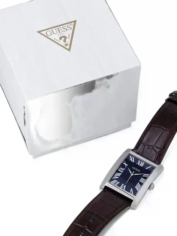 Guess Square-case Roman-numeral 33.7mm Watch