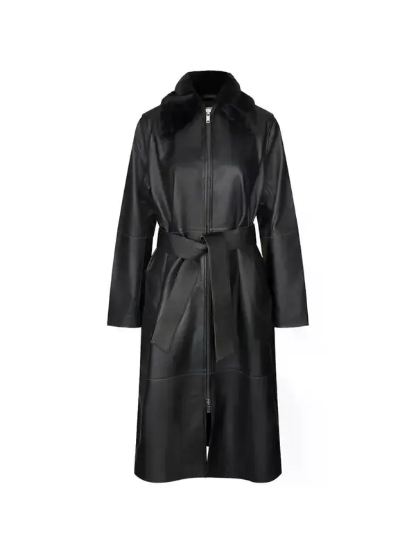 Samsøe Samsøe Sajuniper Shearling-collar Coat
