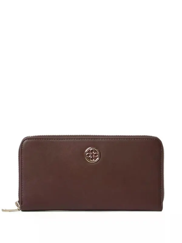 V°73 Logo-plaque Zip-around Wallet