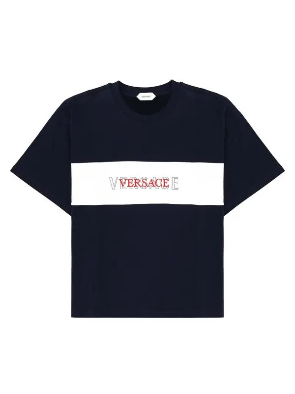 Versace T-shirt Con Logo