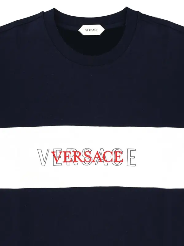 Versace T-shirt Con Logo