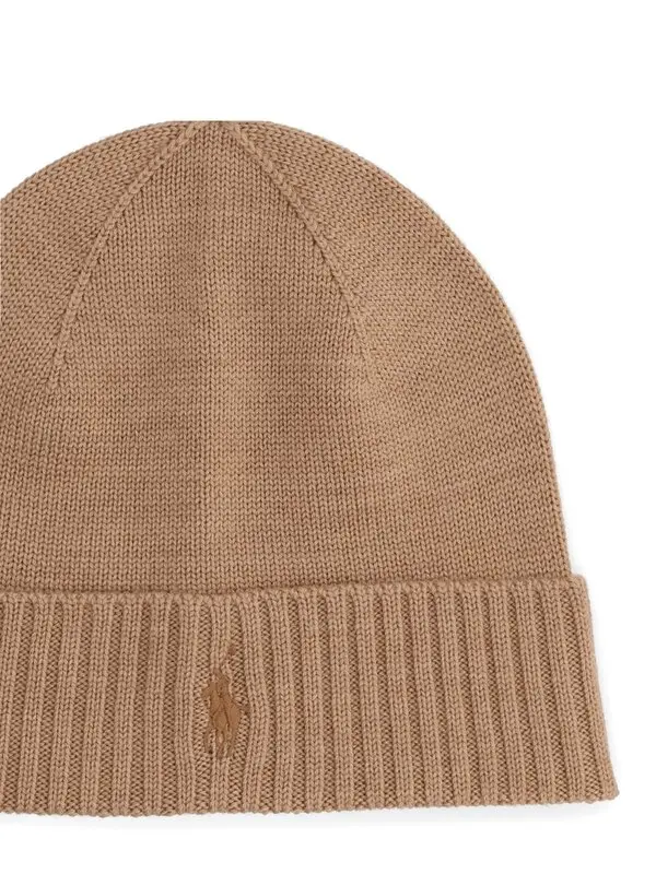 Polo Ralph Lauren Berretto In Lana Con Logo