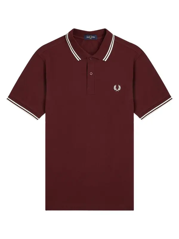 Fred Perry Polo Con Logo - Red