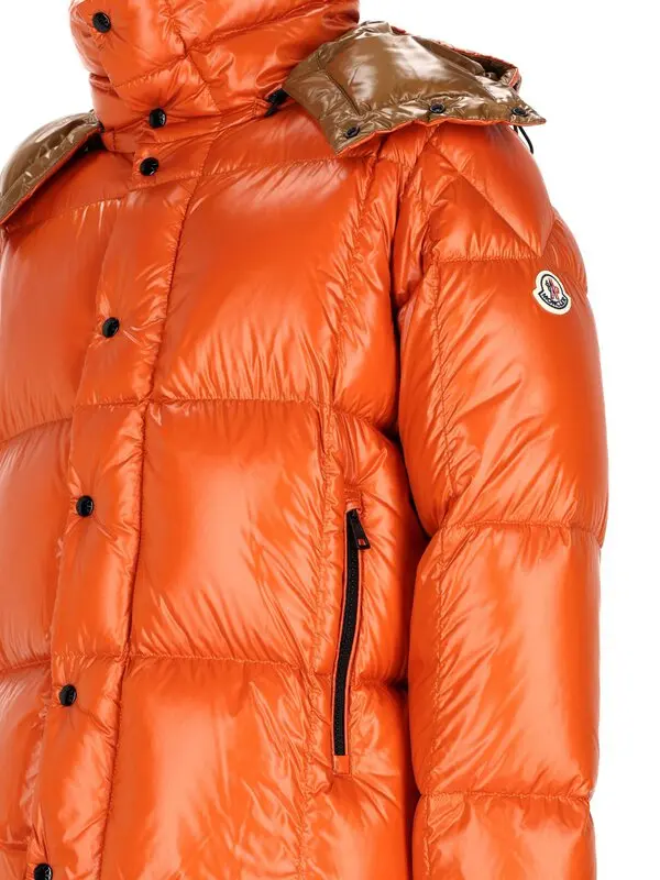Moncler Piumino Corto "parana" Con Cappuccio