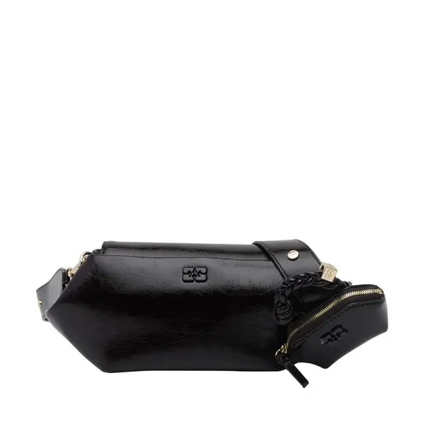 GANNI Bou East/west Crossbody Bag - Black